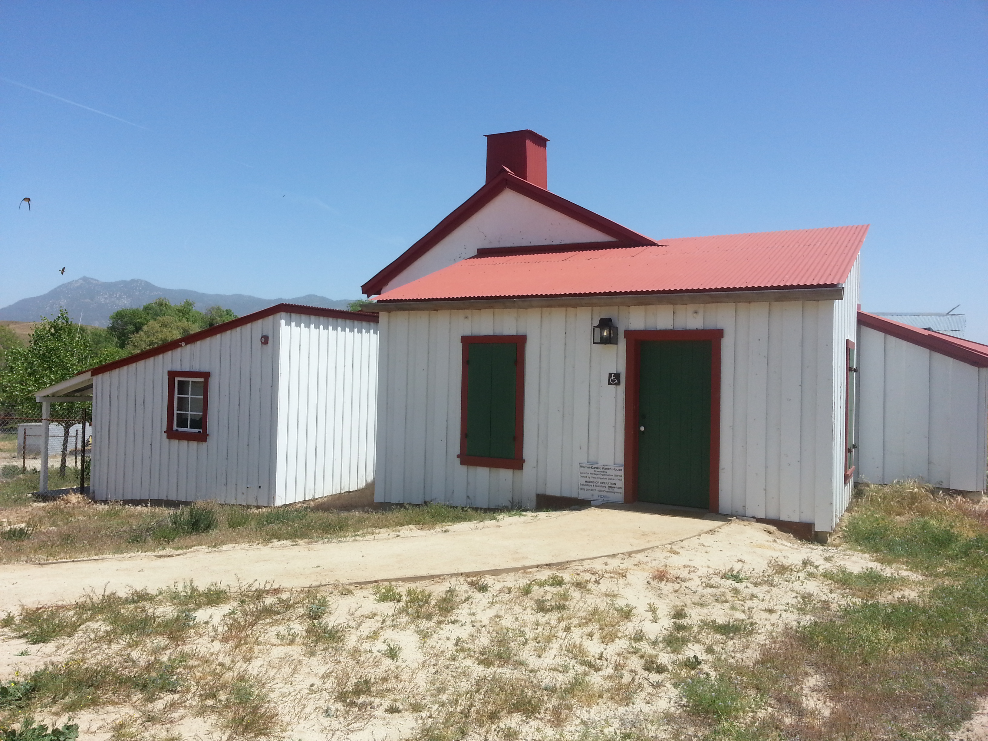 Warner Ranch House - Juan Jose Warner - First Butterfield Stage stopped ...