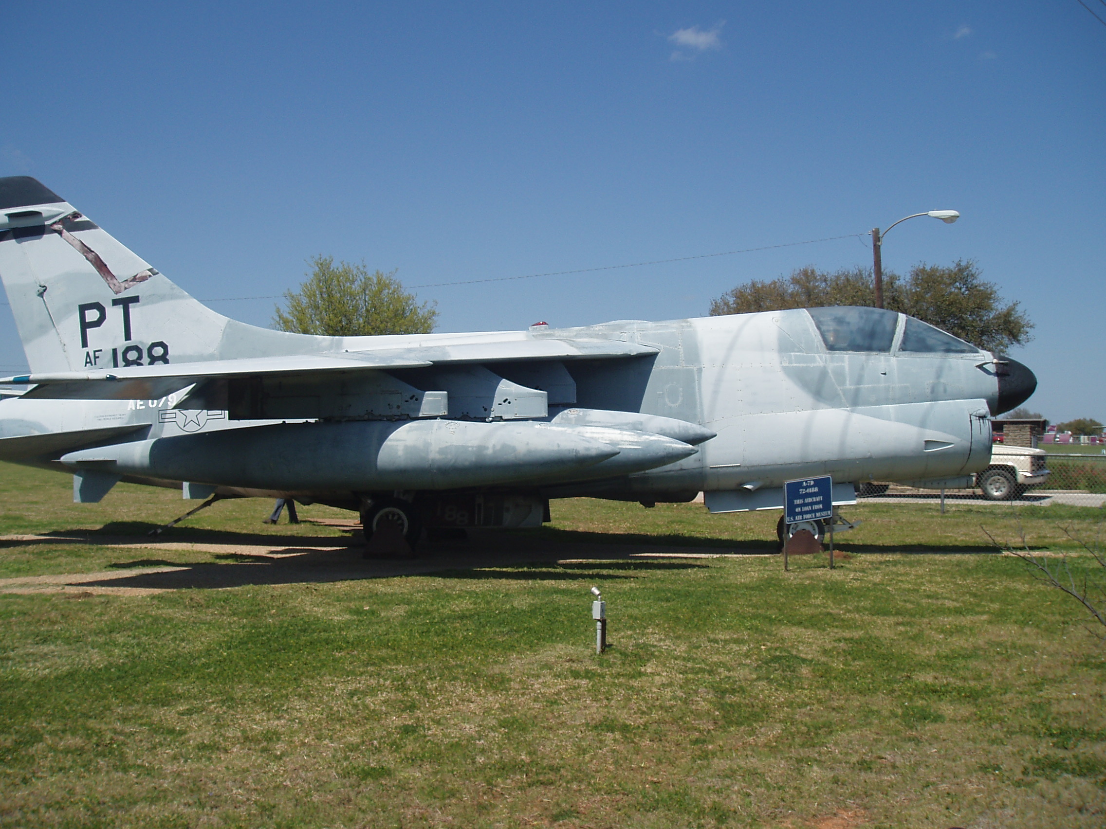 A7D antique Navy aircraft | Pics4Learning