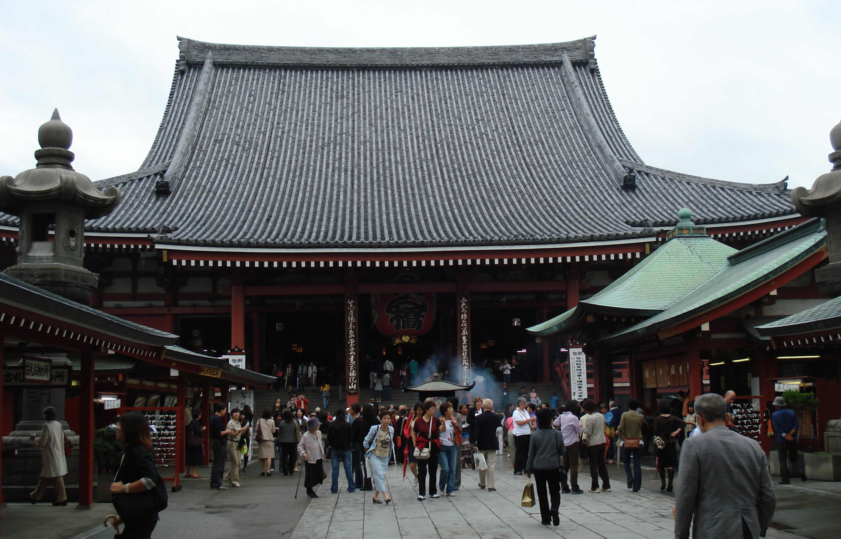 Buddhist Temple at Asakusa | Pics4Learning