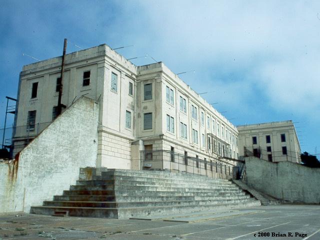 Main prison building on Alcatraz Island | Pics4Learning