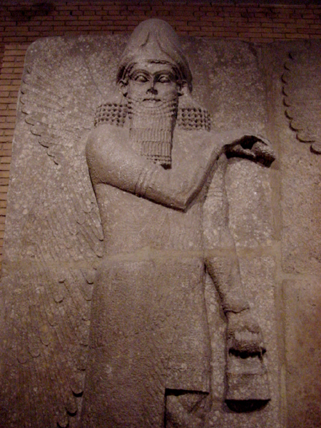 Assyrian figure from Khorsabad | Pics4Learning