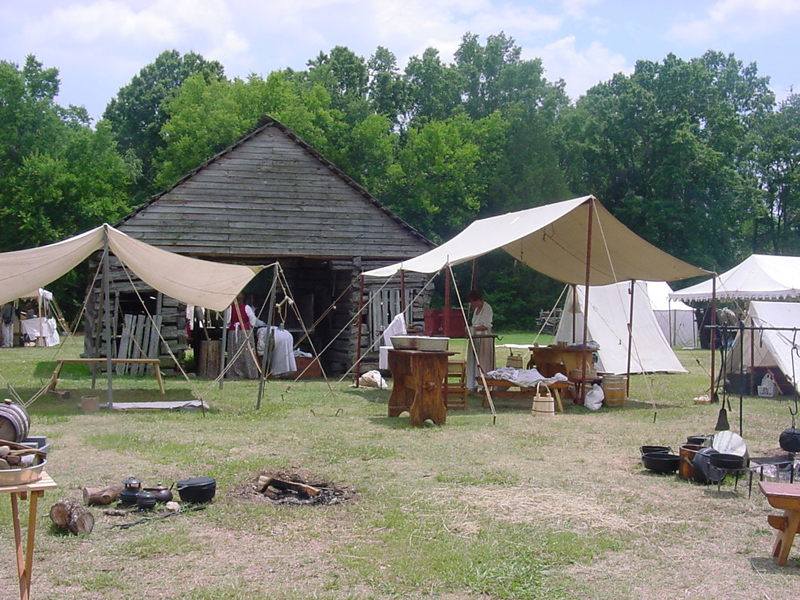 Revolutionary Encampment | Pics4Learning