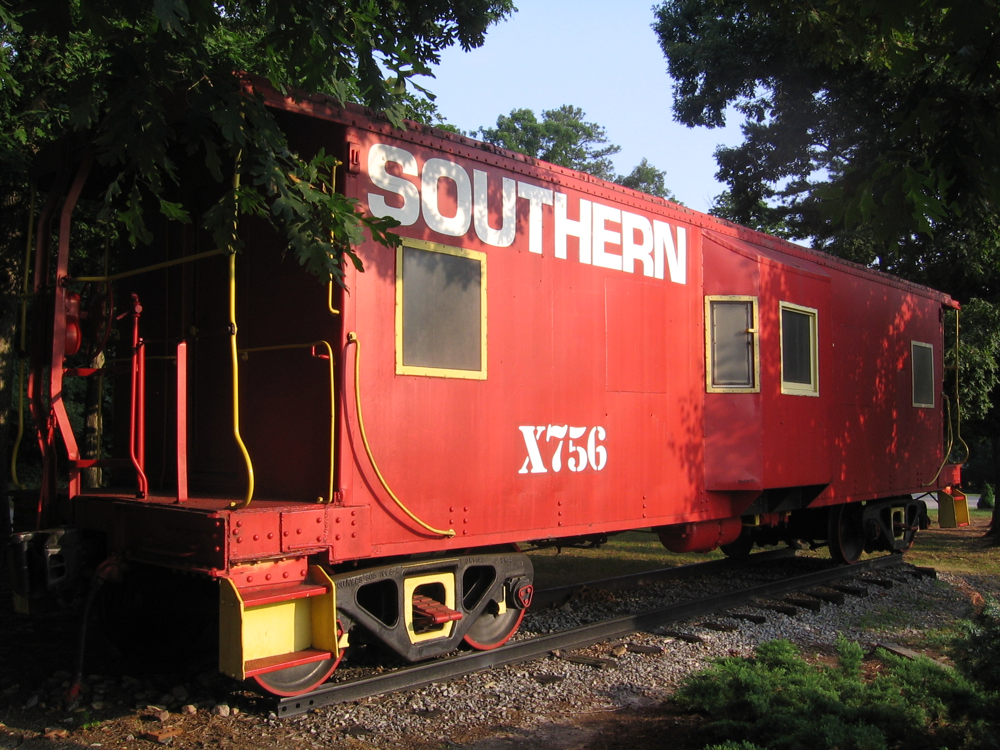 Caboose at Robious Elementary | Pics4Learning