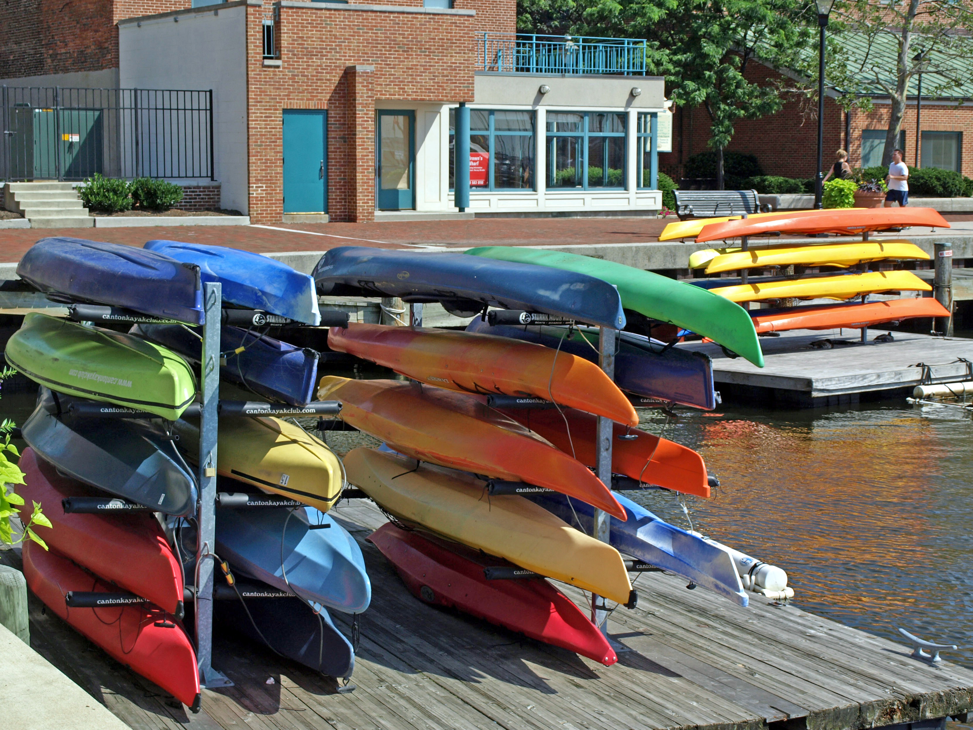 Colorful Canoes | Pics4Learning