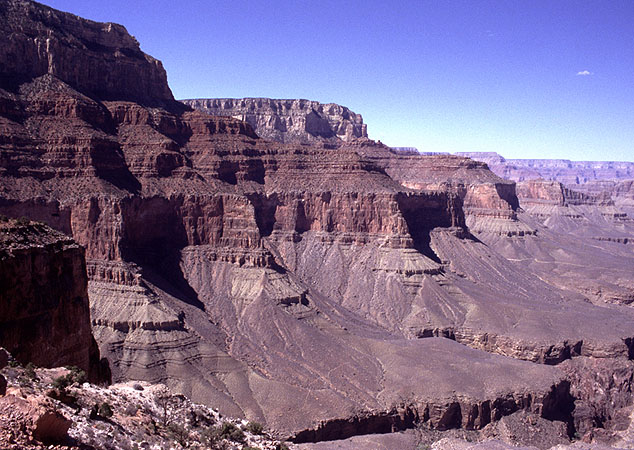 Centuries of erosion have taken their toll on the walls of the Grand ...