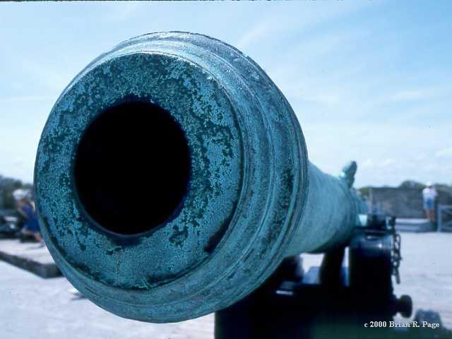 Spanish canon from Castillo de San Marcos | Pics4Learning