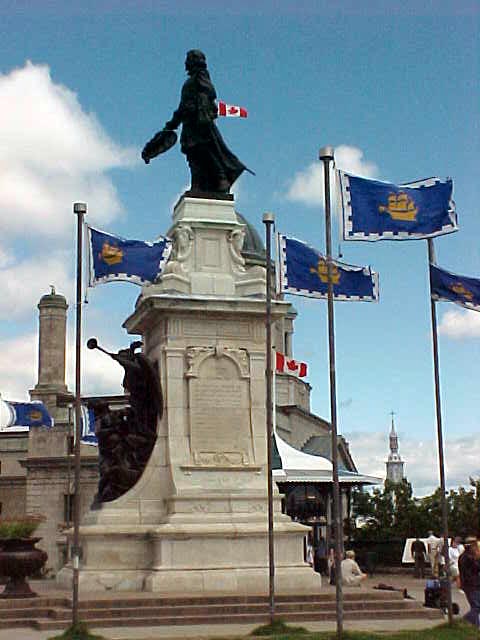 Champlain Statue | Pics4Learning