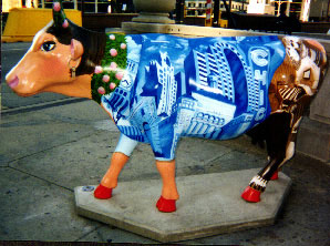 From Chicago's Cows on Parade, a summer tourist attraction and charity ...