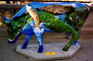 From Chicago's Cows on Parade, a summer tourist attraction and charity ...