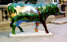 From Chicago's Cows on Parade, a summer tourist attraction and charity ...