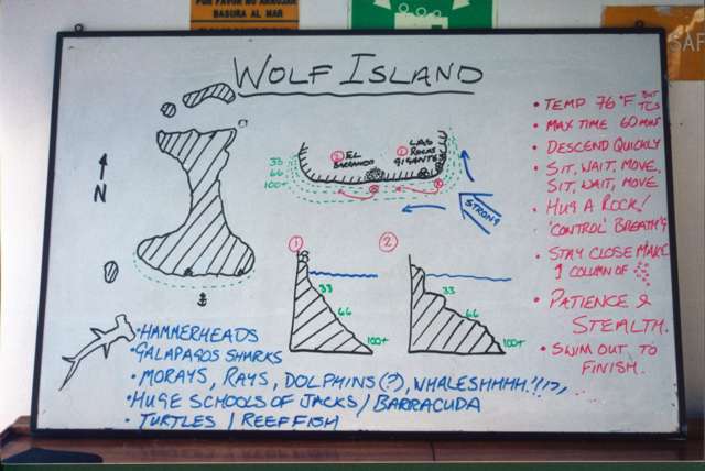 Dive briefing, Darwin Island | Pics4Learning