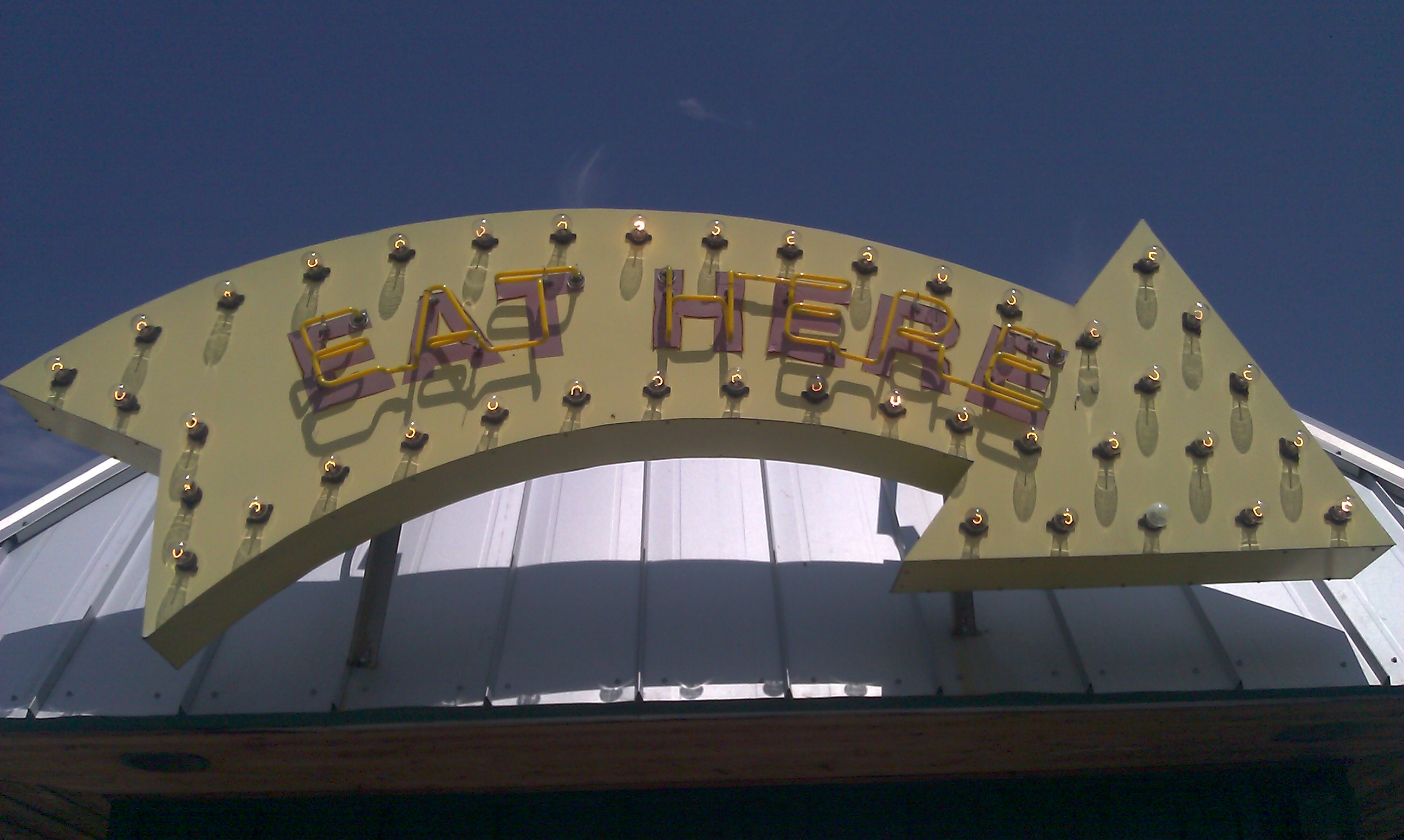 Eat Here Sign | Pics4Learning