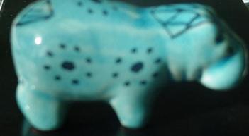 Egyptian Blue Hippo | Pics4Learning