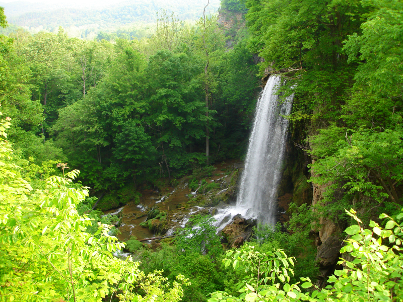 Falling Springs | Pics4Learning