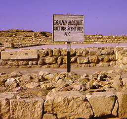 Grand Mosque - Excavations at Banbhore.Built in 8th Century A.C ...