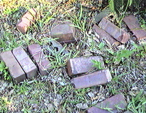 Bricks from a road that used to be completely brick in central Florida ...