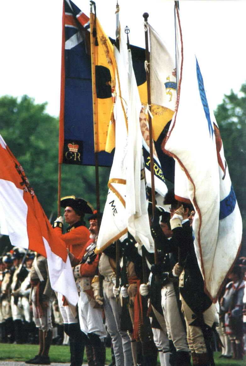 Variety of Colonial Era Flags | Pics4Learning