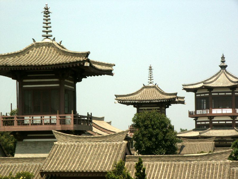 It has many buildings including living quarters for the monks and ...