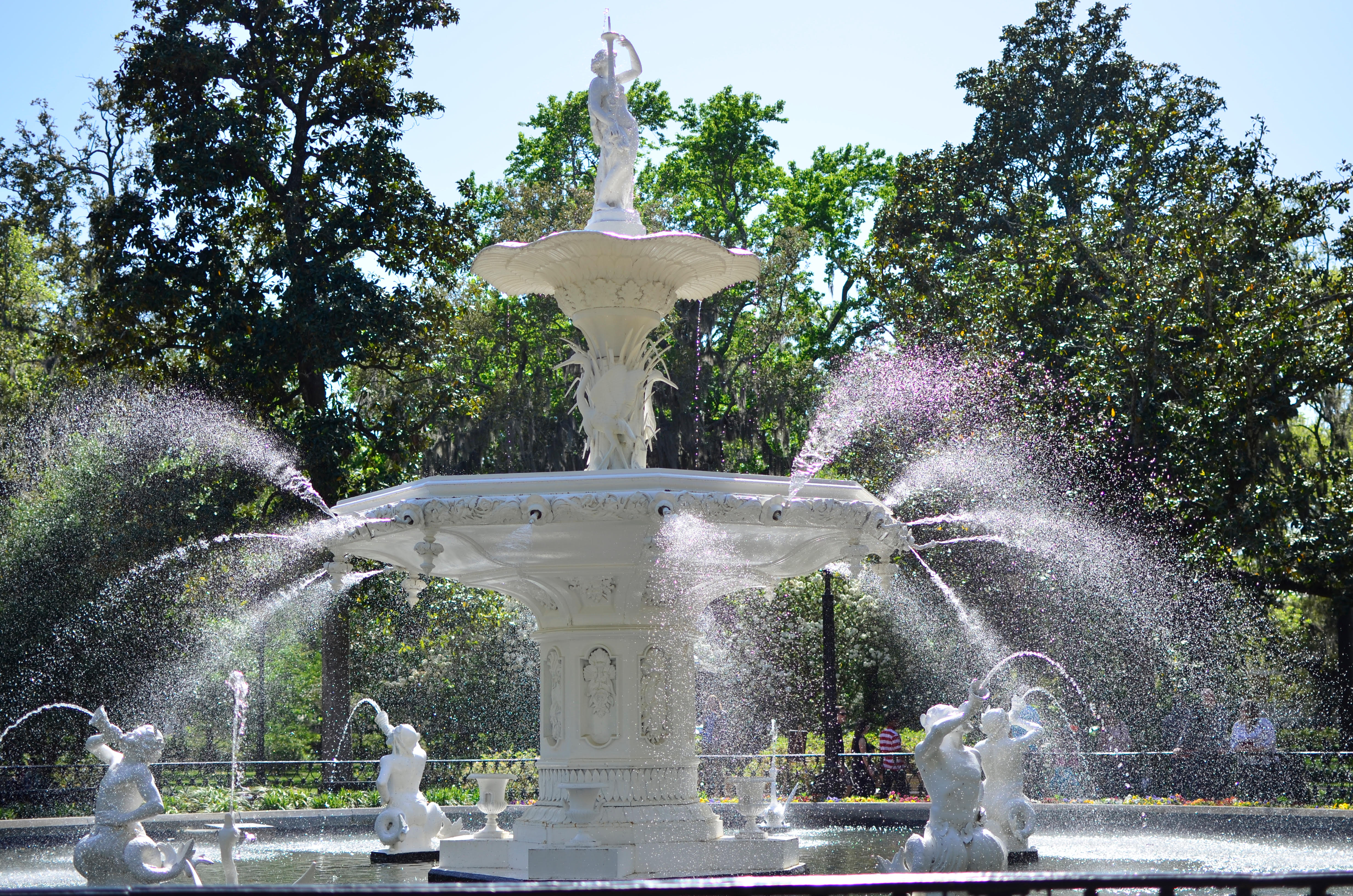Fountain at Forsyth Park Savannah Georgia | Pics4Learning