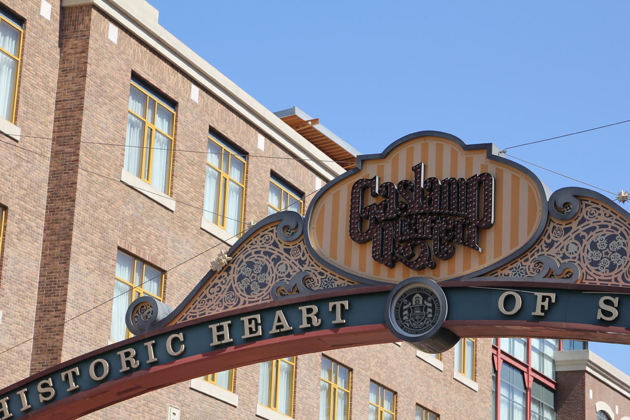 Gaslamp Sign | Pics4Learning