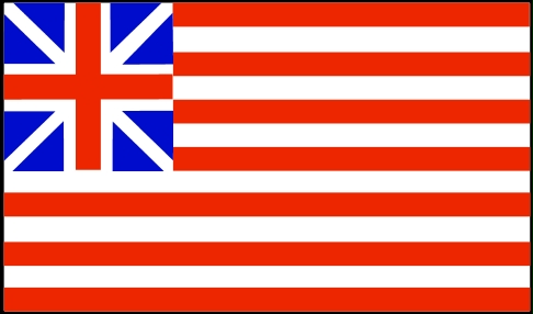 Grand Union Flag - Used by Continental Army in 1776 | Pics4Learning