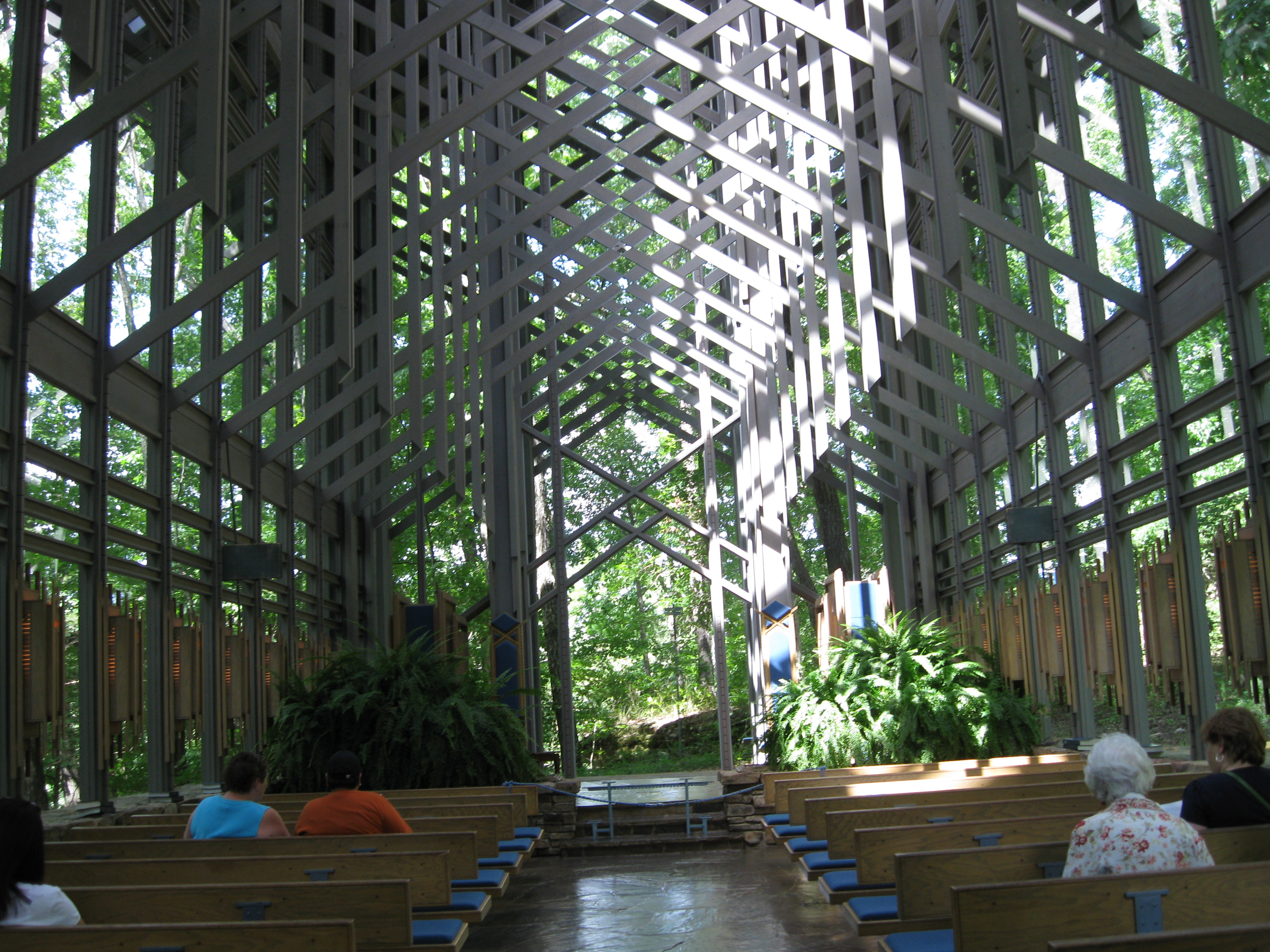 Inside Thorncrown Chapel | Pics4Learning