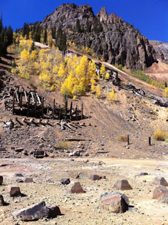 Mine Ruins in Fall | Pics4Learning