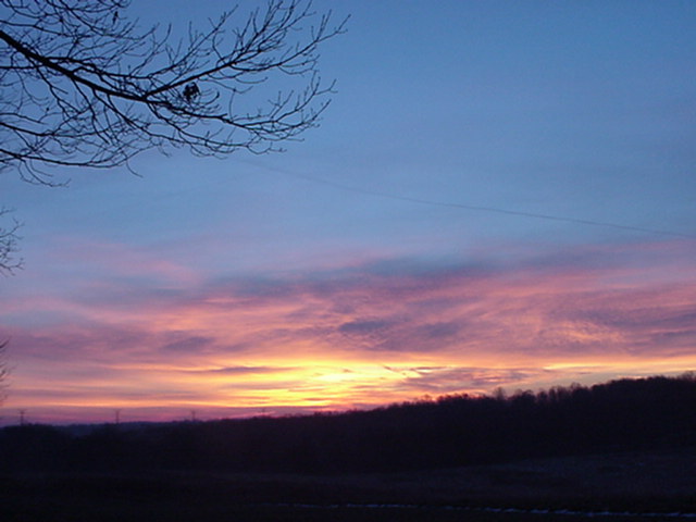 Indiana sunset | Pics4Learning