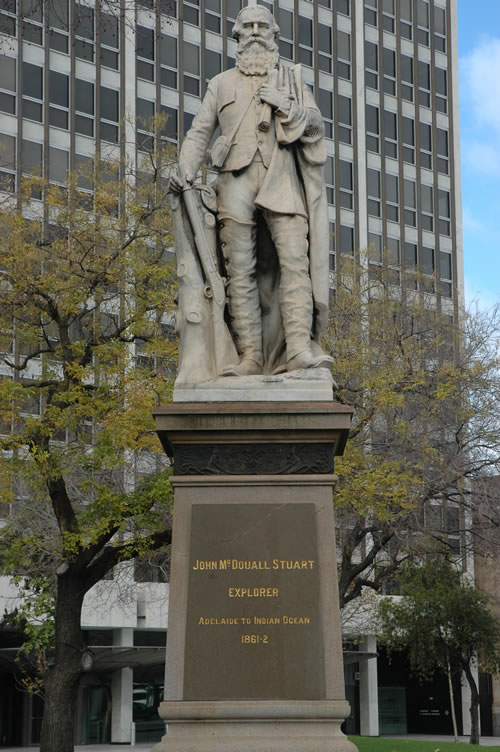 Statue of John Stuart, explorer | Pics4Learning