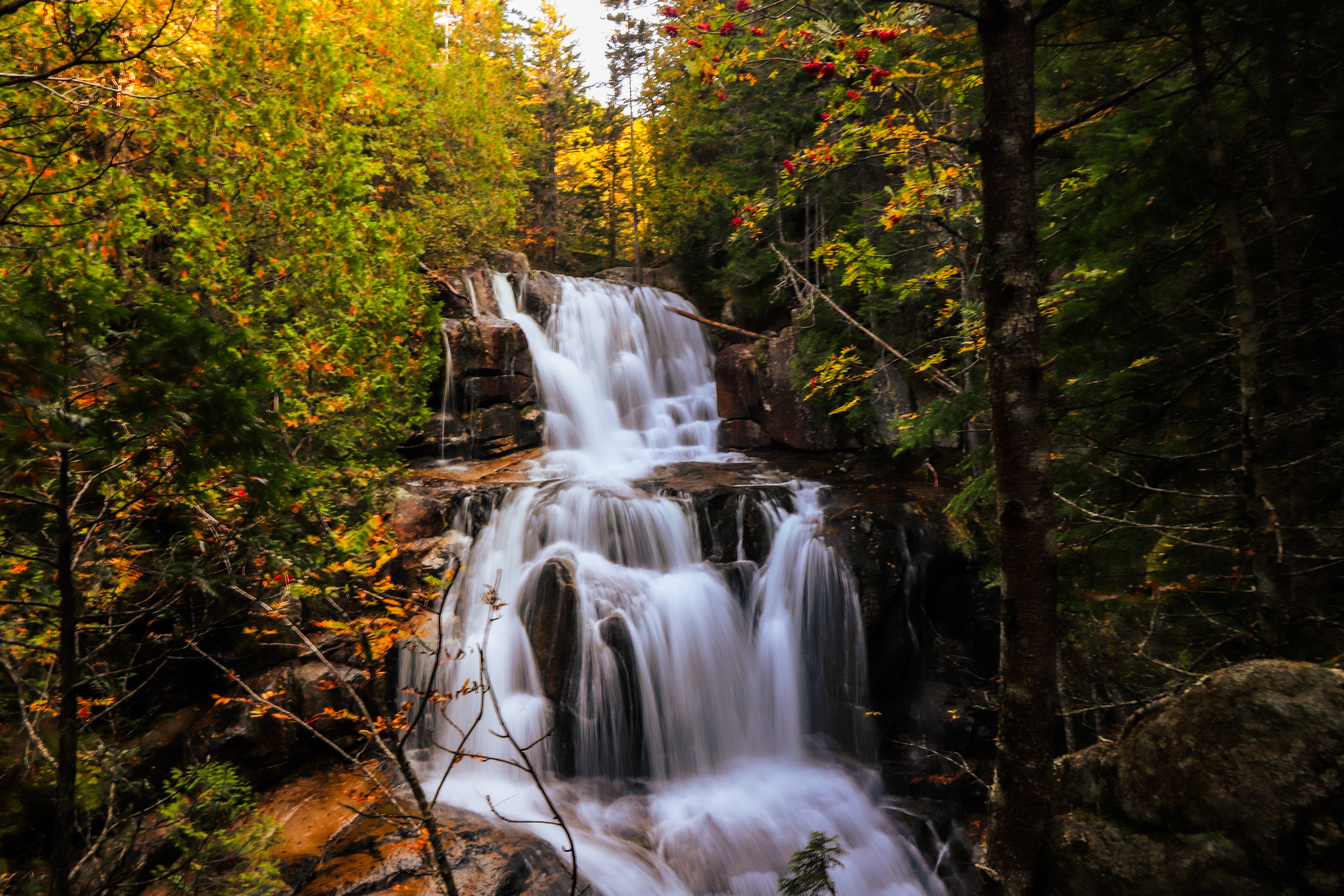 Katahdin Falls in the Fall | Pics4Learning