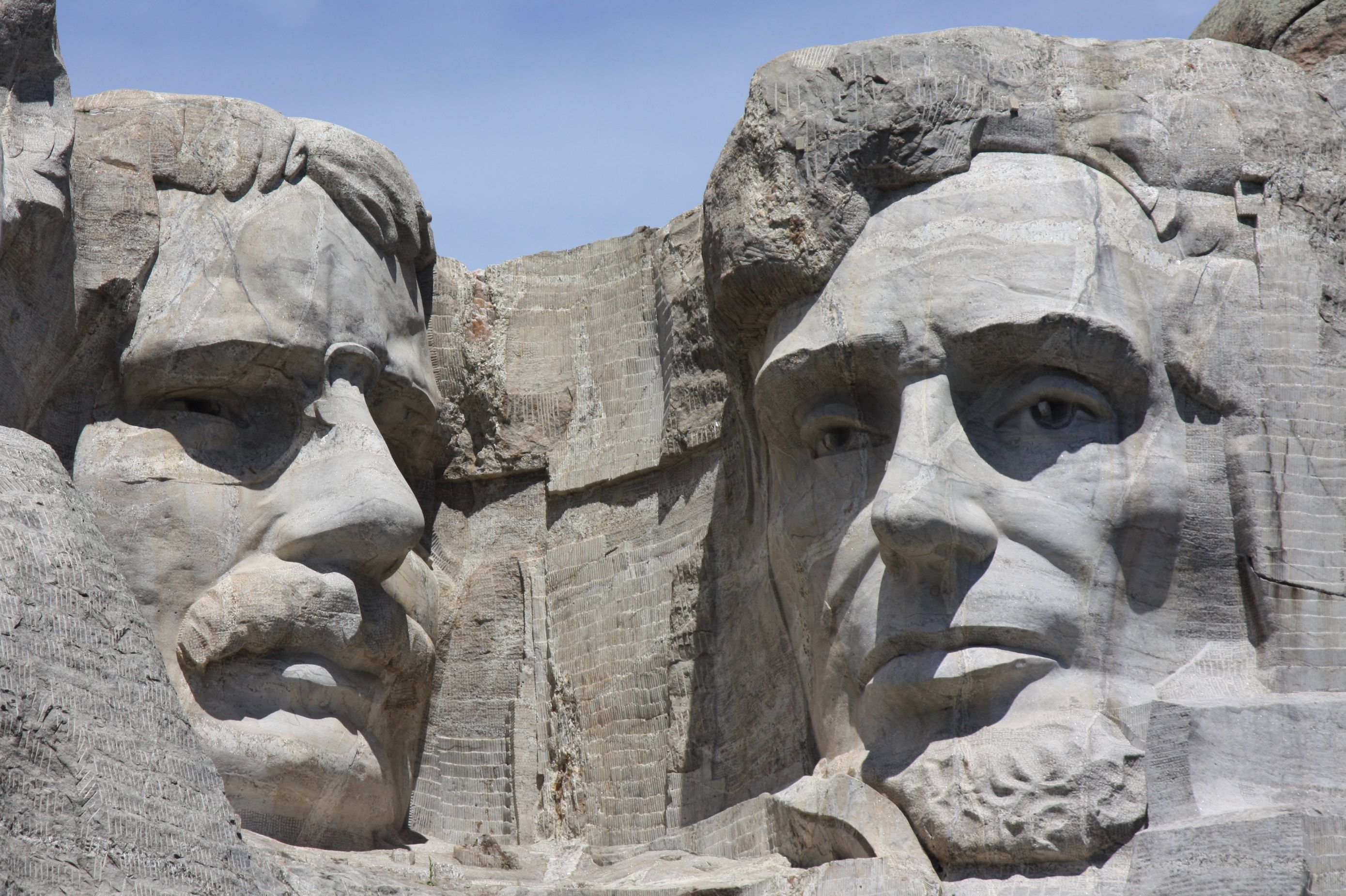 Lincoln and Roosevelt faces | Pics4Learning