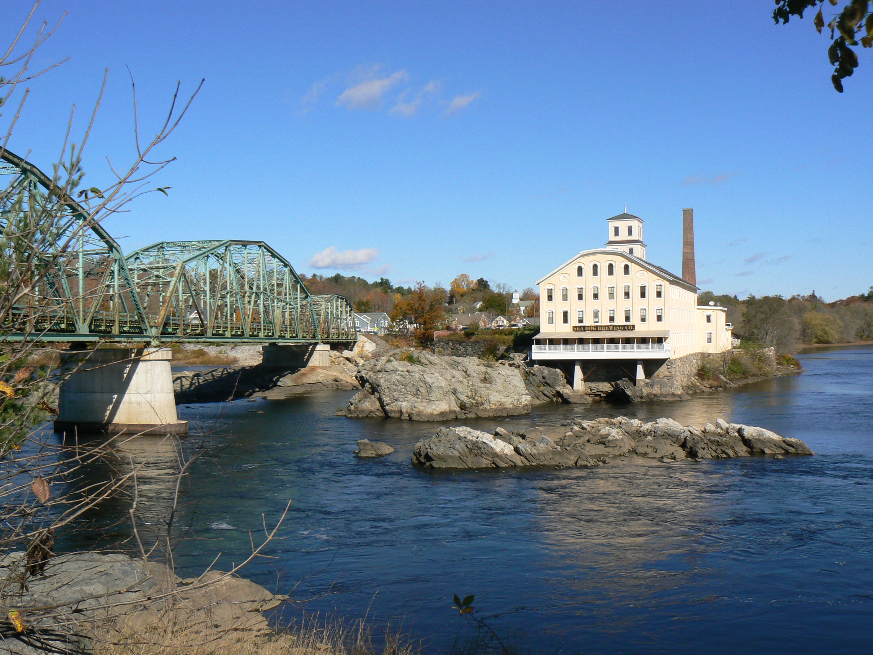 Mill Island in the Kennebec | Pics4Learning
