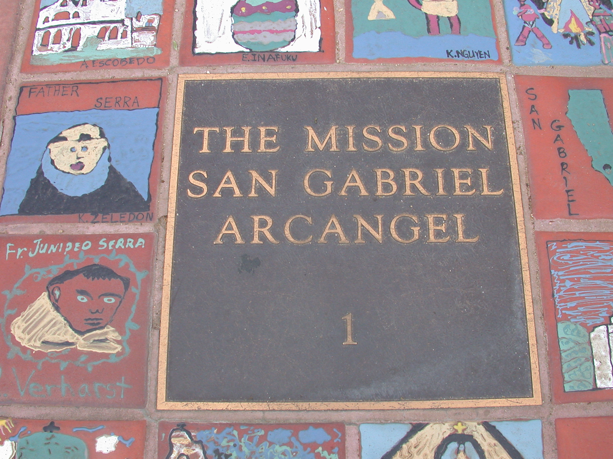 San Gabriel Mission Arcangle Pics4Learning san-gabriel-mission-arcangle-pics4learning