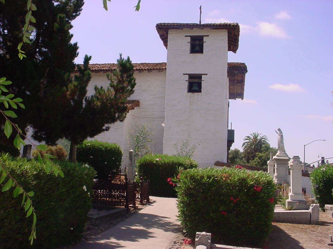 Mission Bell Tower and Cementary at Mission San Jose | Pics4Learning