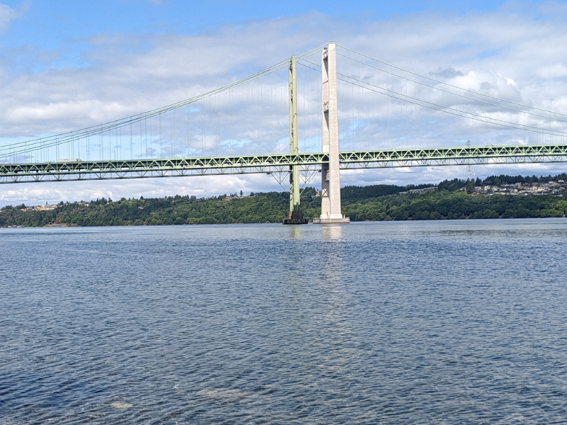 Narrows Bridge View from Gig Harbor | Pics4Learning