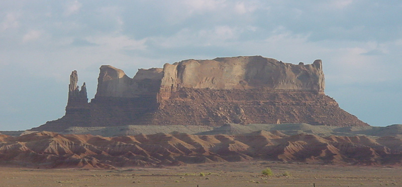 Butte in North Eastern Arizona | Pics4Learning