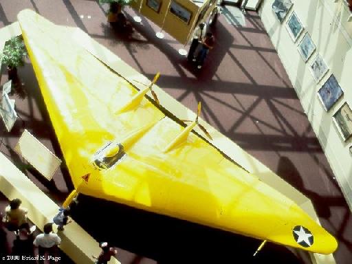 The Northrop N-1M Flying Wing aircraft, 1940. | Pics4Learning