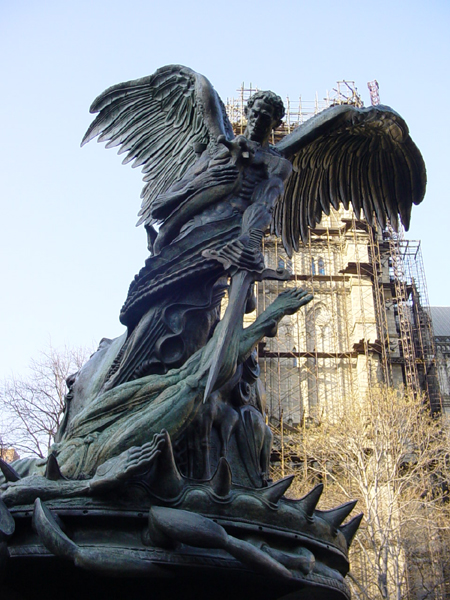 Peace Sculpture at St. John's Church | Pics4Learning