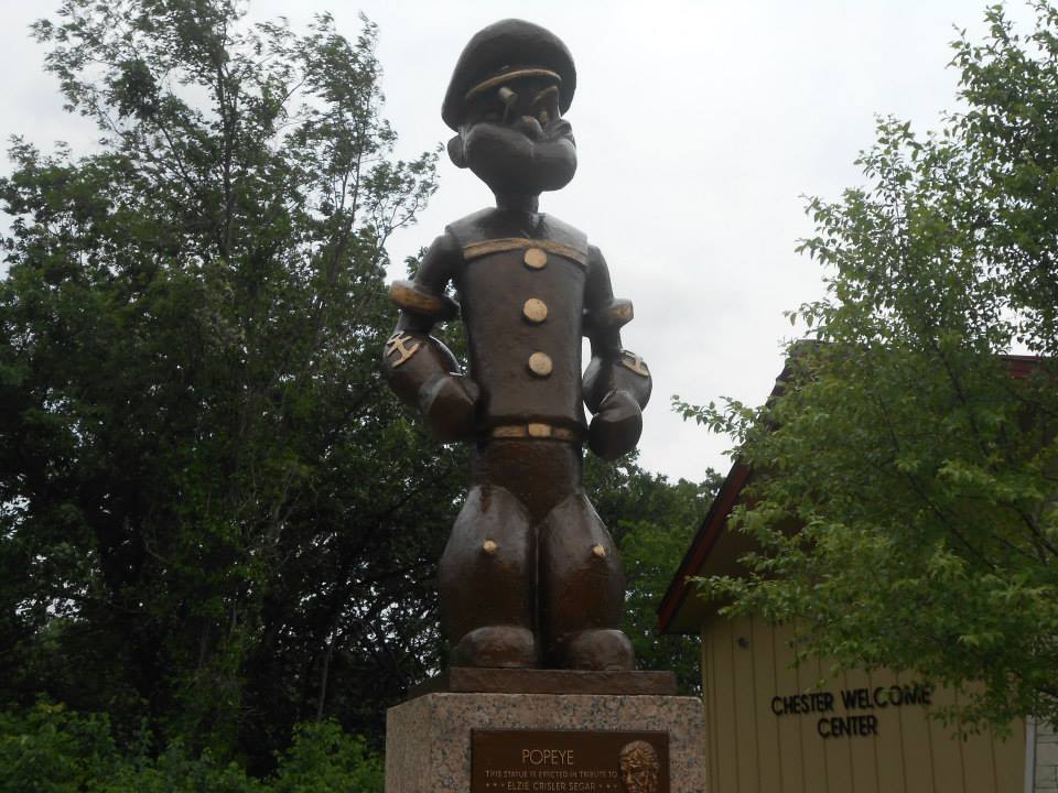 Statue of Popeye | Pics4Learning