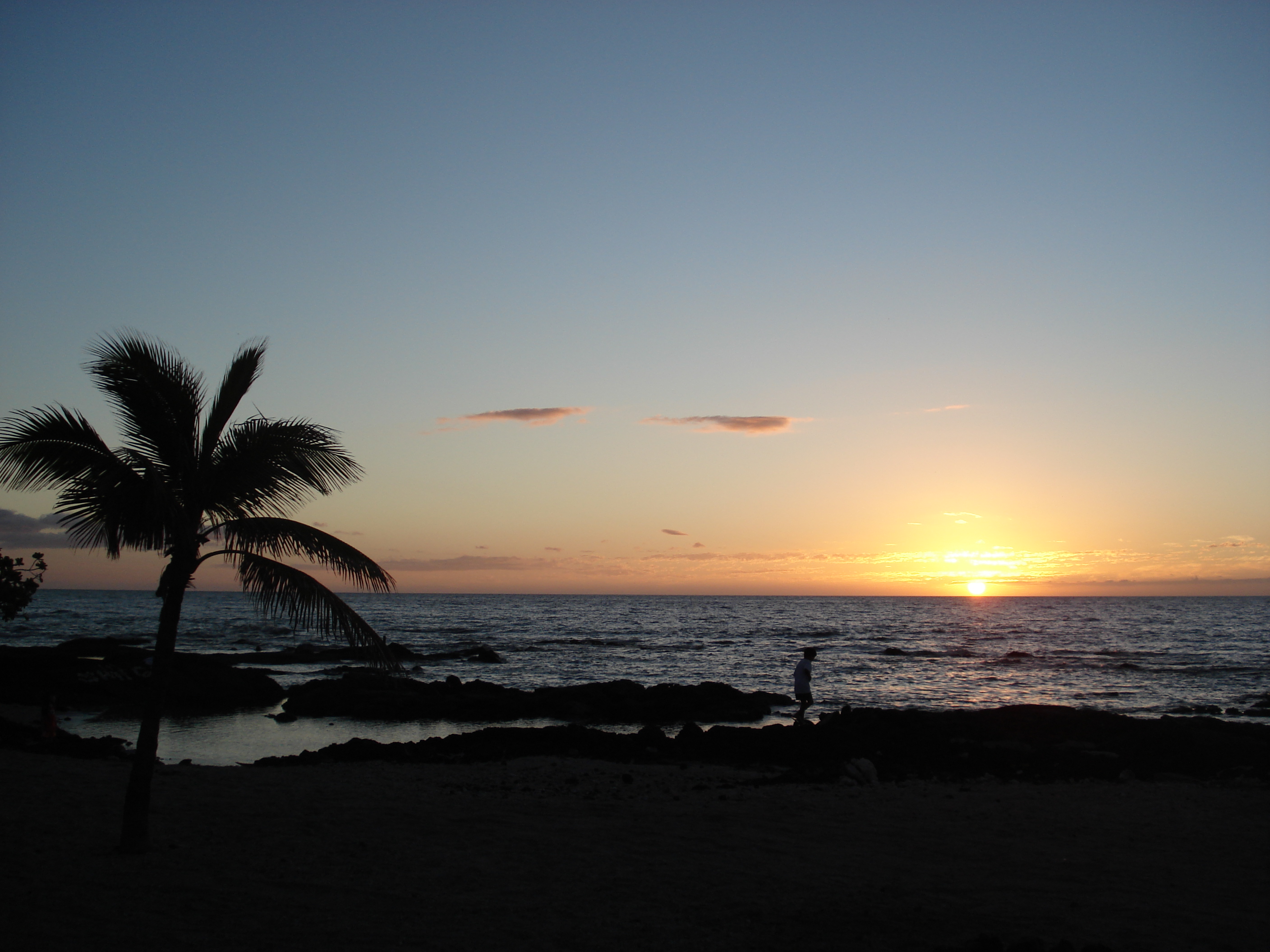 Sunset from Puako, on the Big Island of Hawaii | Pics4Learning