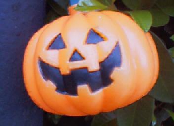 pumpkin in lights | Pics4Learning