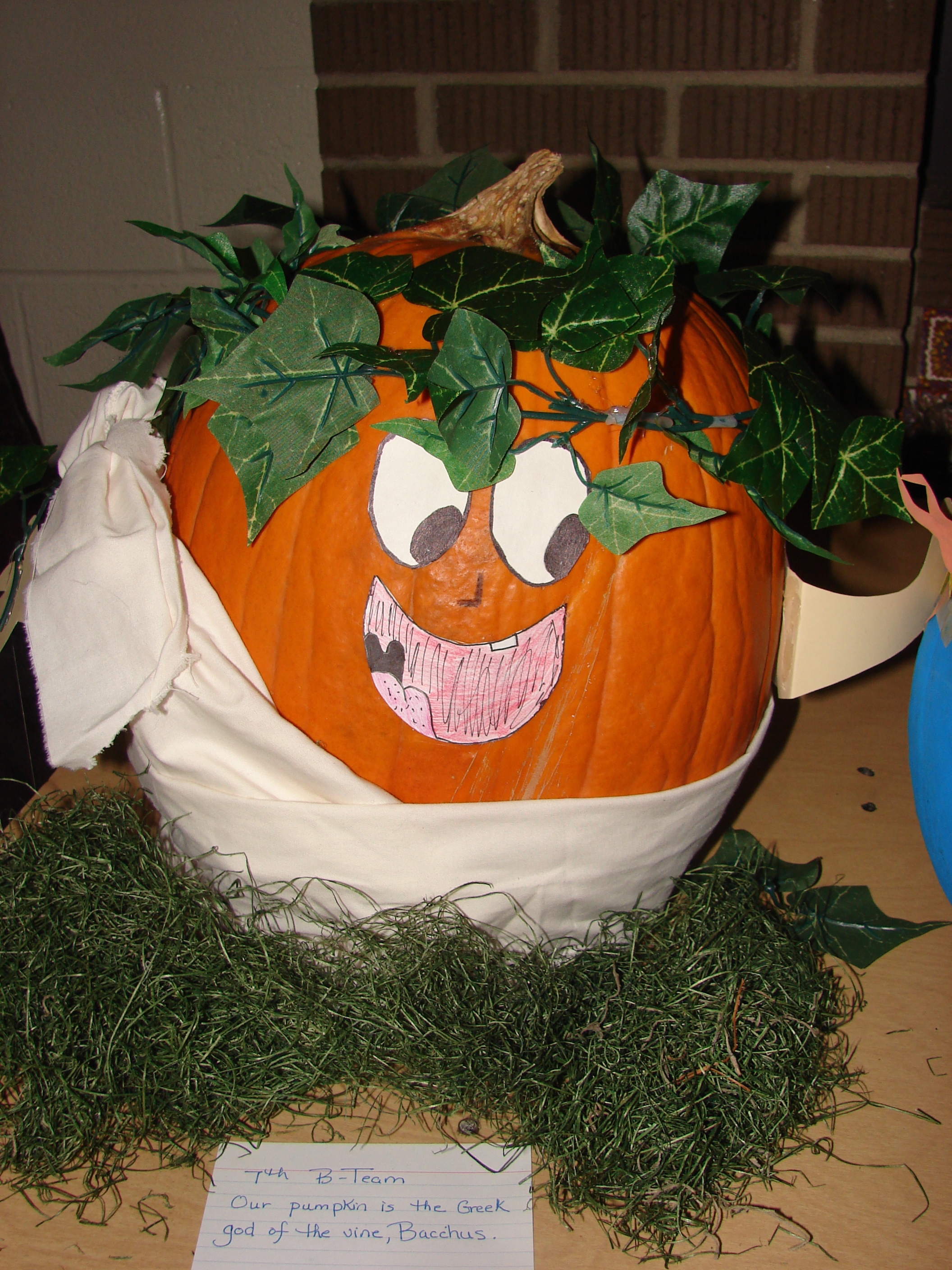 Pumpkin Bacchus | Pics4Learning