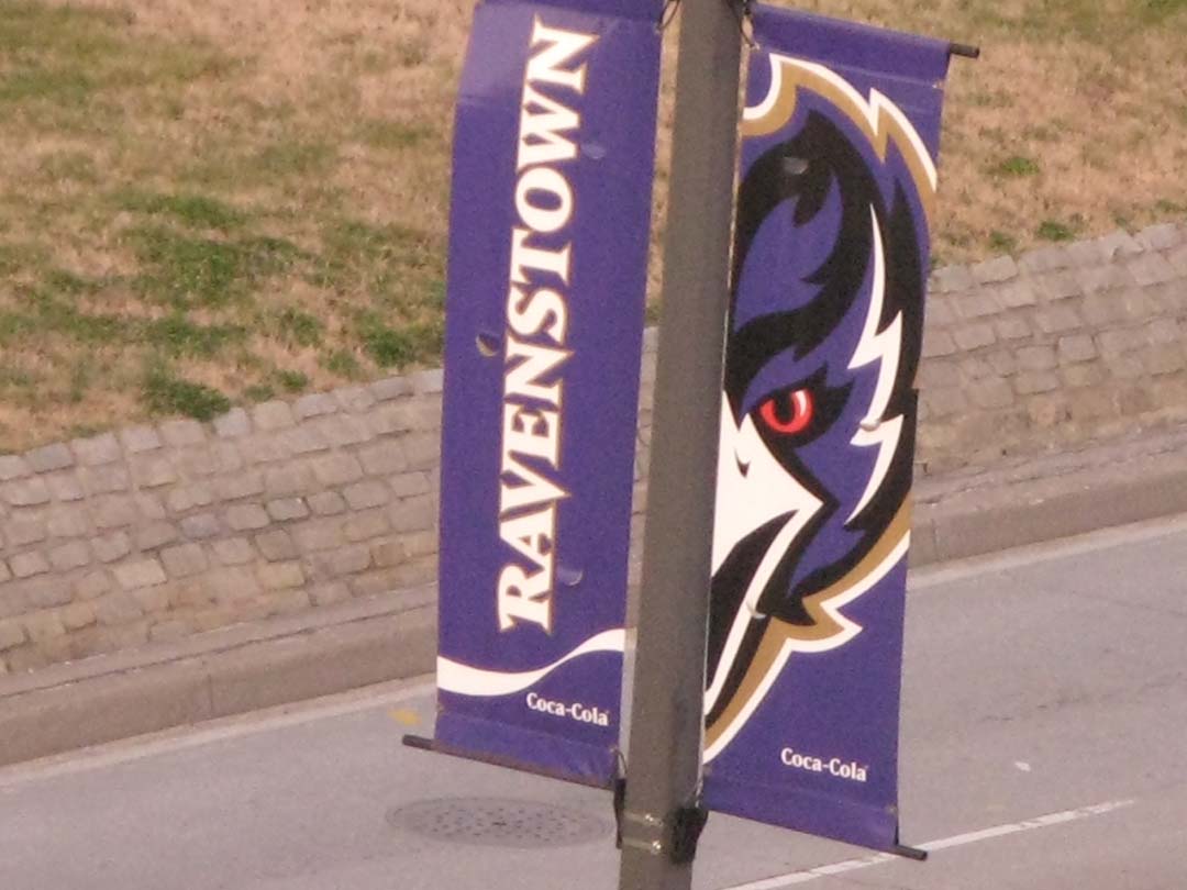 ravens sign | Pics4Learning