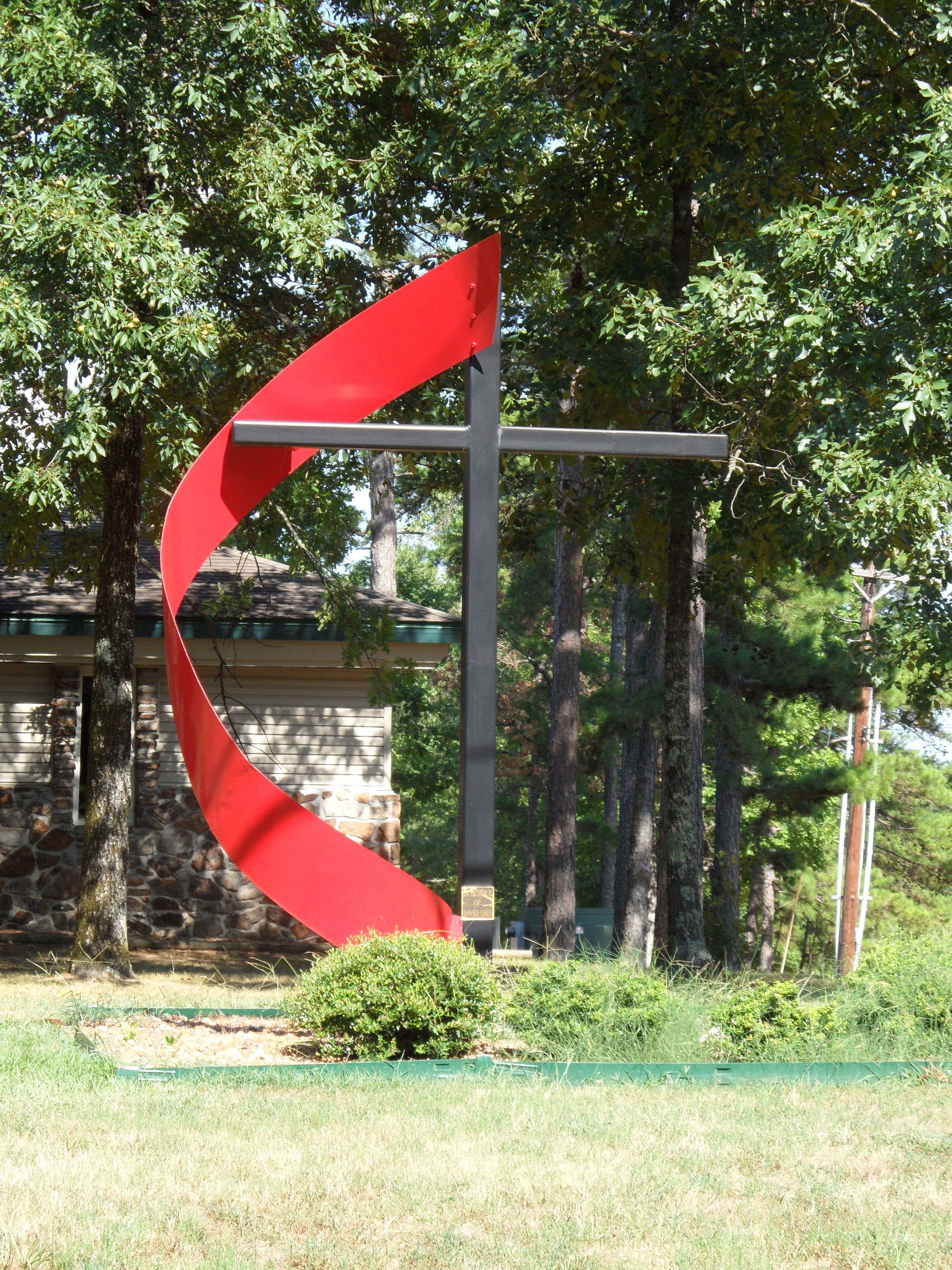 Methodist Cross and Flame | Pics4Learning