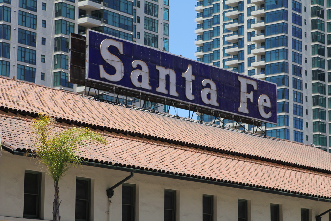 Santa Fe station sign | Pics4Learning