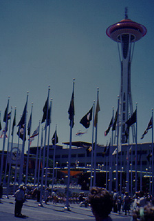 Space needle at World's Fair | Pics4Learning