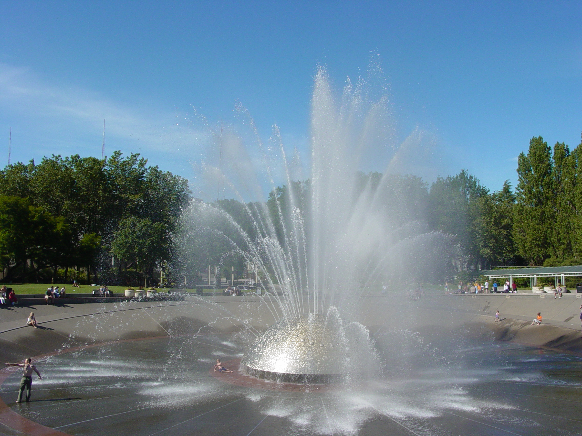 Seattle Fountain | Pics4Learning