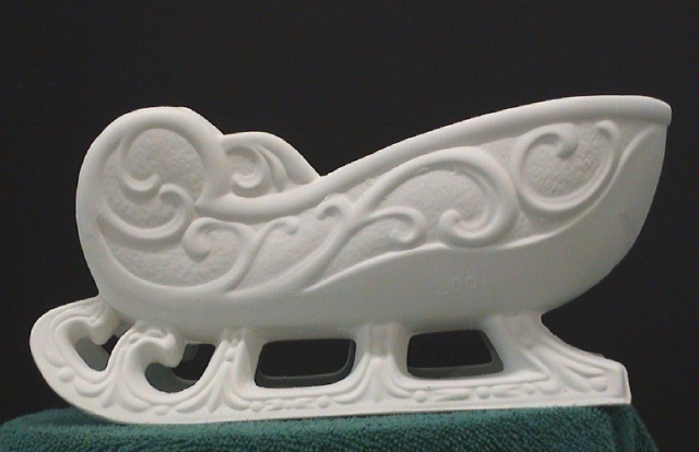 Ceramic sleigh | Pics4Learning