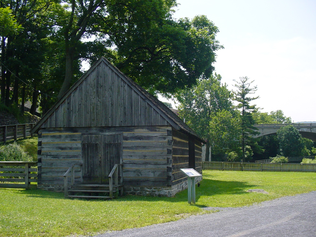 Spring House - built to keep cattle out of original spring for Moravian ...
