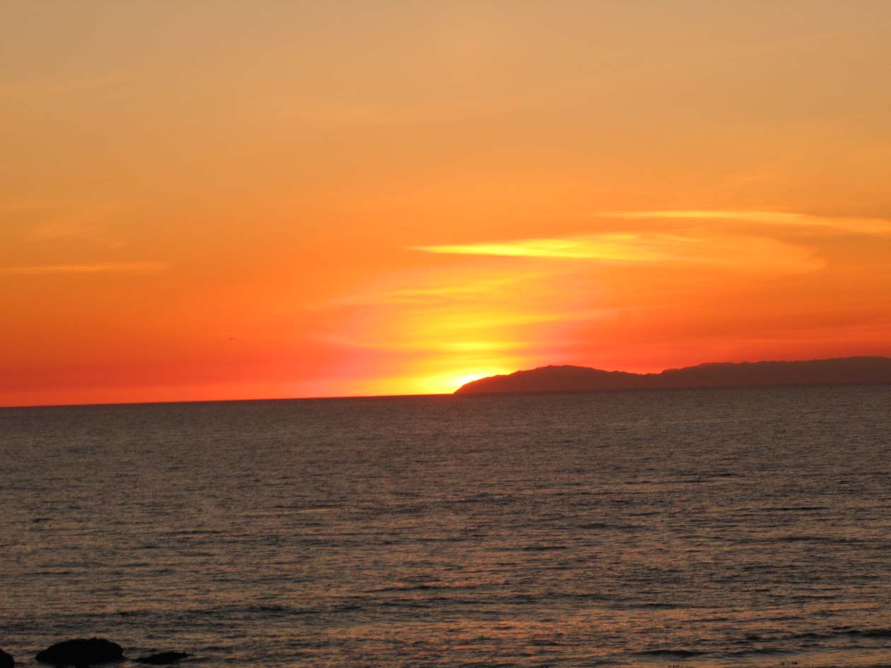 sunsetting over Catalina | Pics4Learning